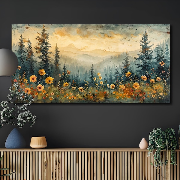 Alpine Painting - Etsy