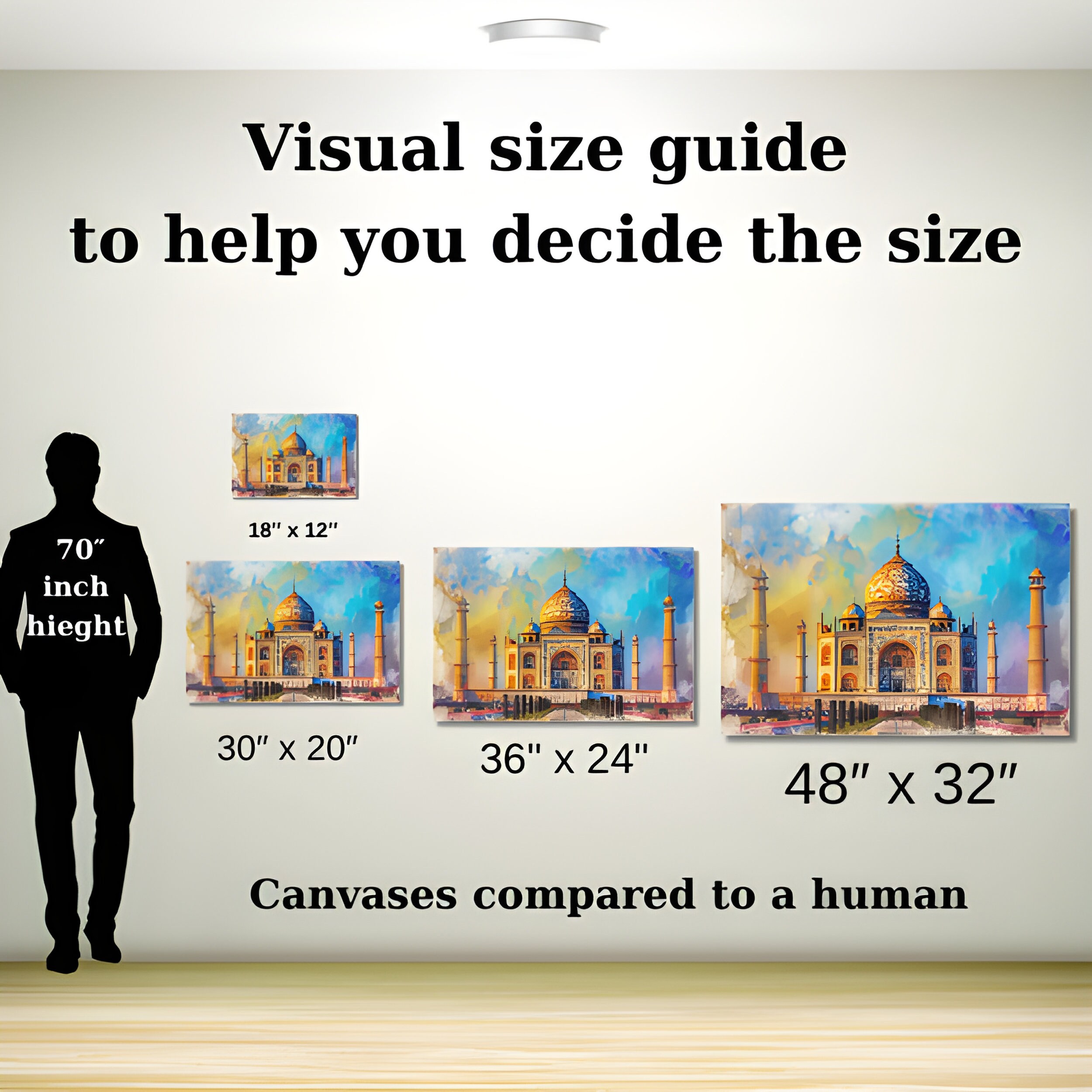 Taj Mahal Watercolor Painting, Taj Mahal Art Work, Taj Mahal India, Taj ...