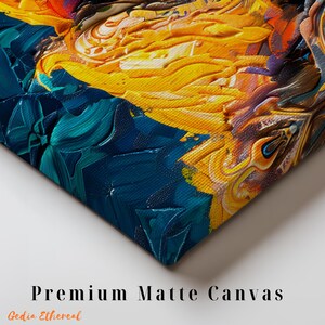 Zeus Canvas Painting Wall Art, Zeus Abstract Art, Zeus Portrait, Greek ...