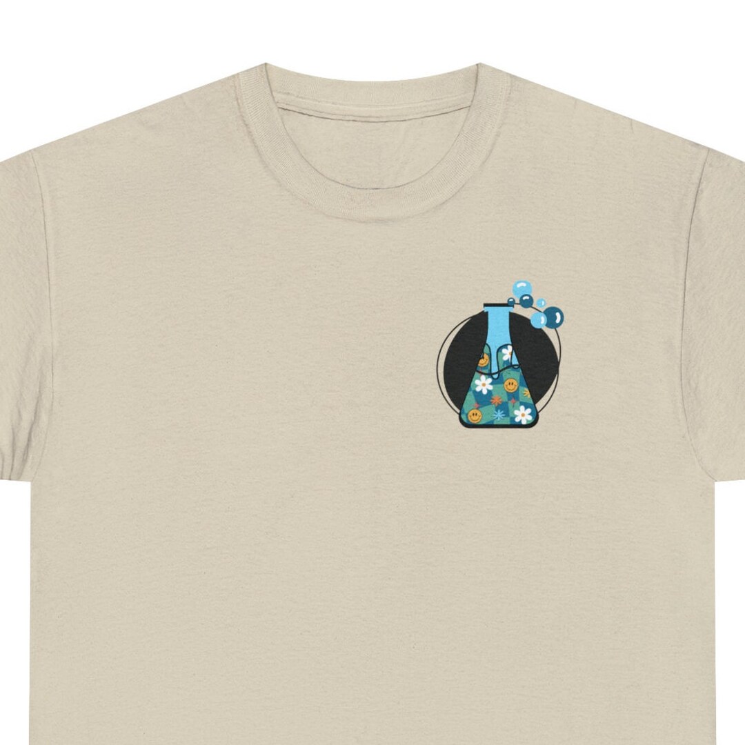 Smiley STEM Vibes Tee Shirt front & Back Design - Etsy