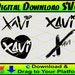4 Xavi Digital Download Vectorize SVG File - Etsy
