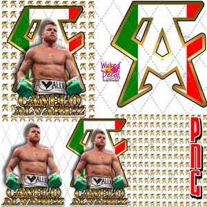 Canelo Alvarez Digital Download PNG - Etsy