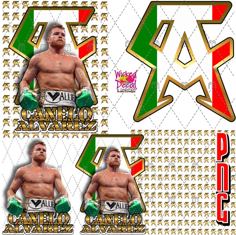 Canelo Alvarez Digital Download PNG - Etsy
