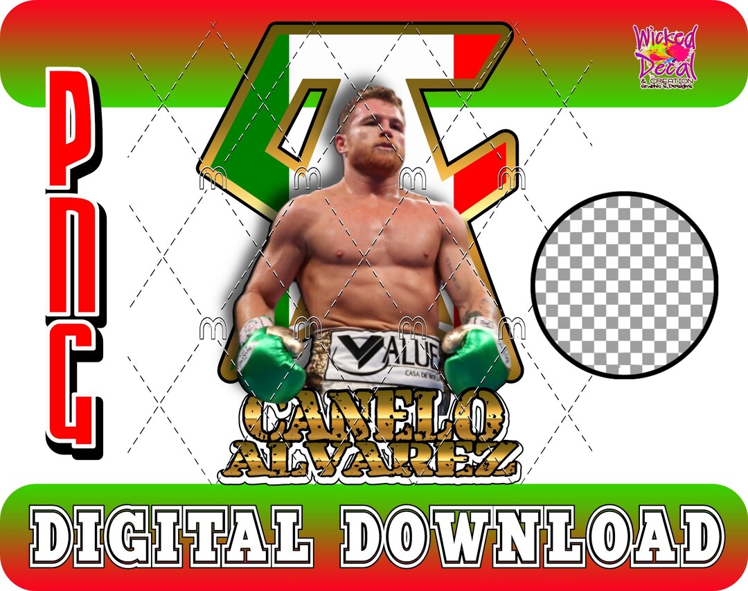Canelo Alvarez Digital Download PNG - Etsy