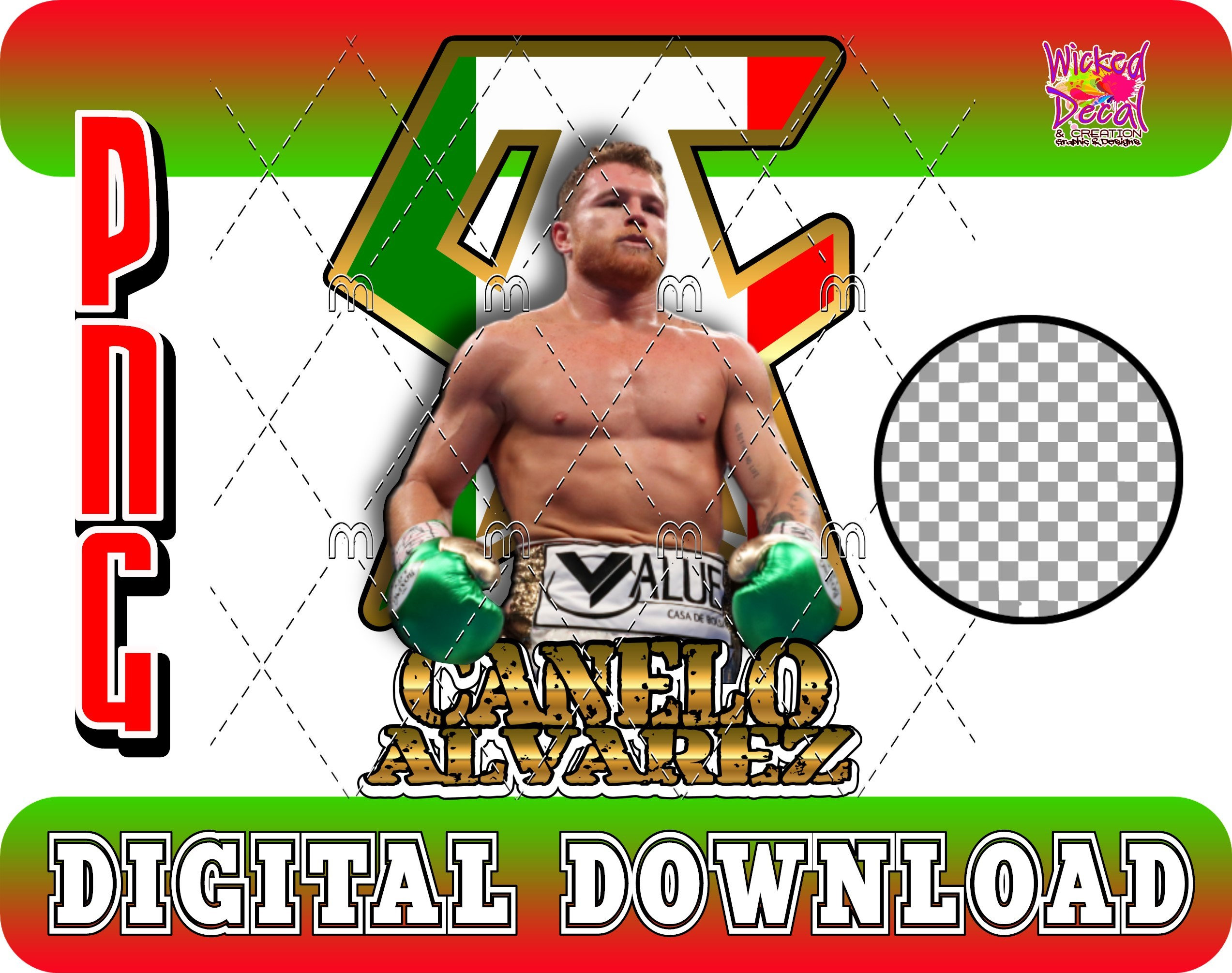 Canelo Alvarez Digital Download PNG - Etsy
