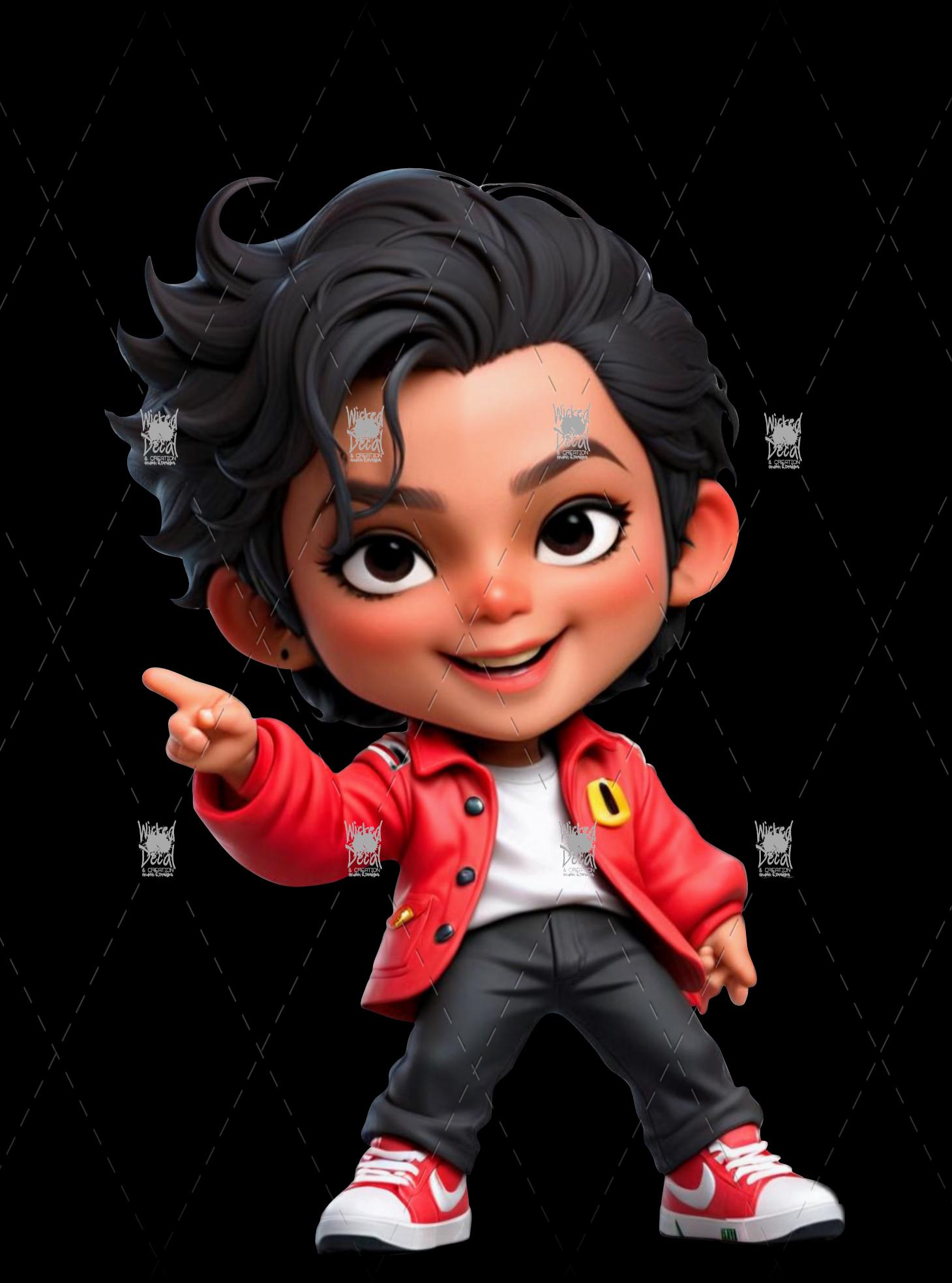 Michael Jackson Toon PNG Digital File - Etsy