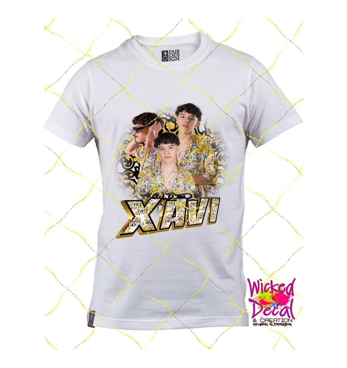 Xavi Versace Gold Digital Download 300.DPI - Etsy