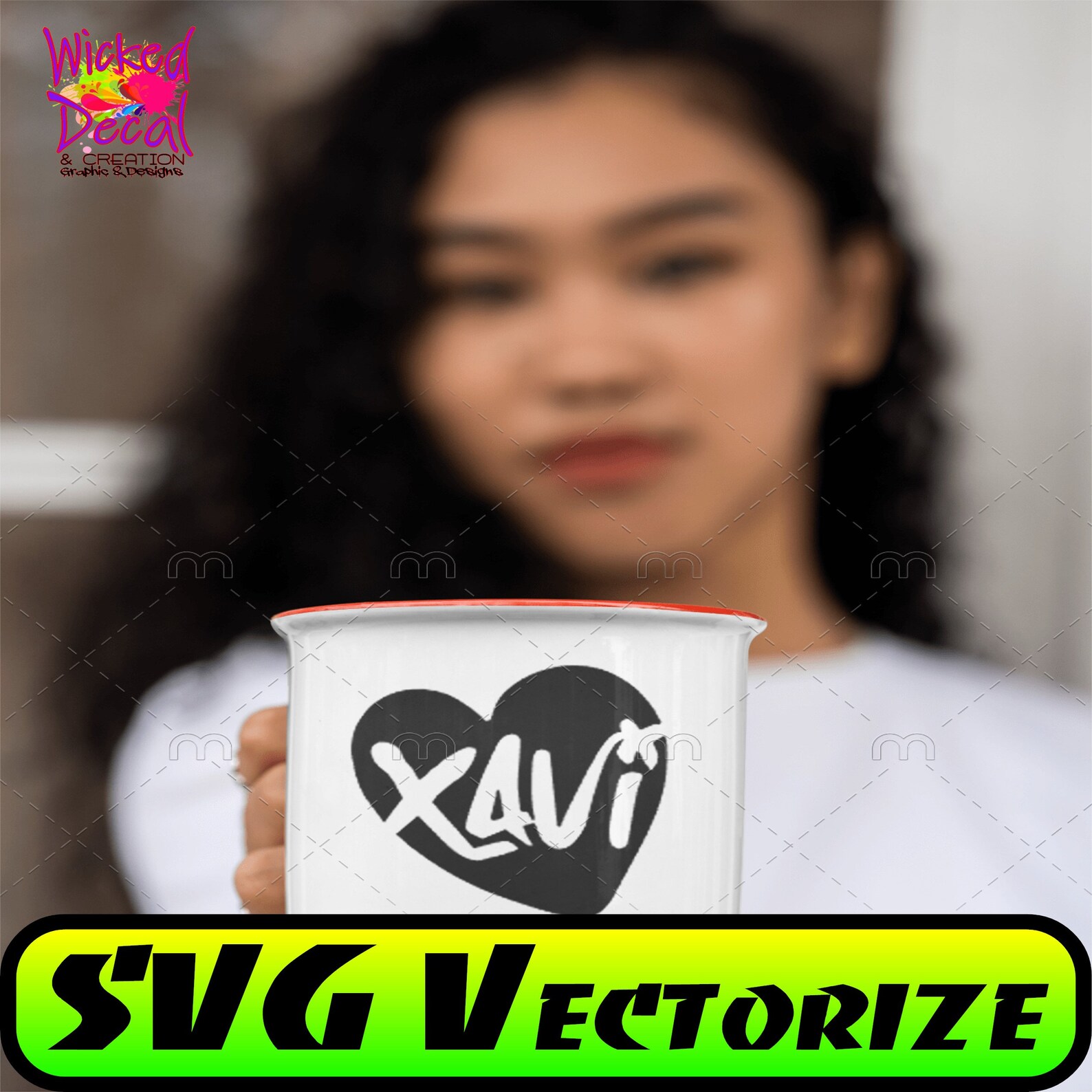 4 Xavi Digital Download Vectorize SVG File - Etsy