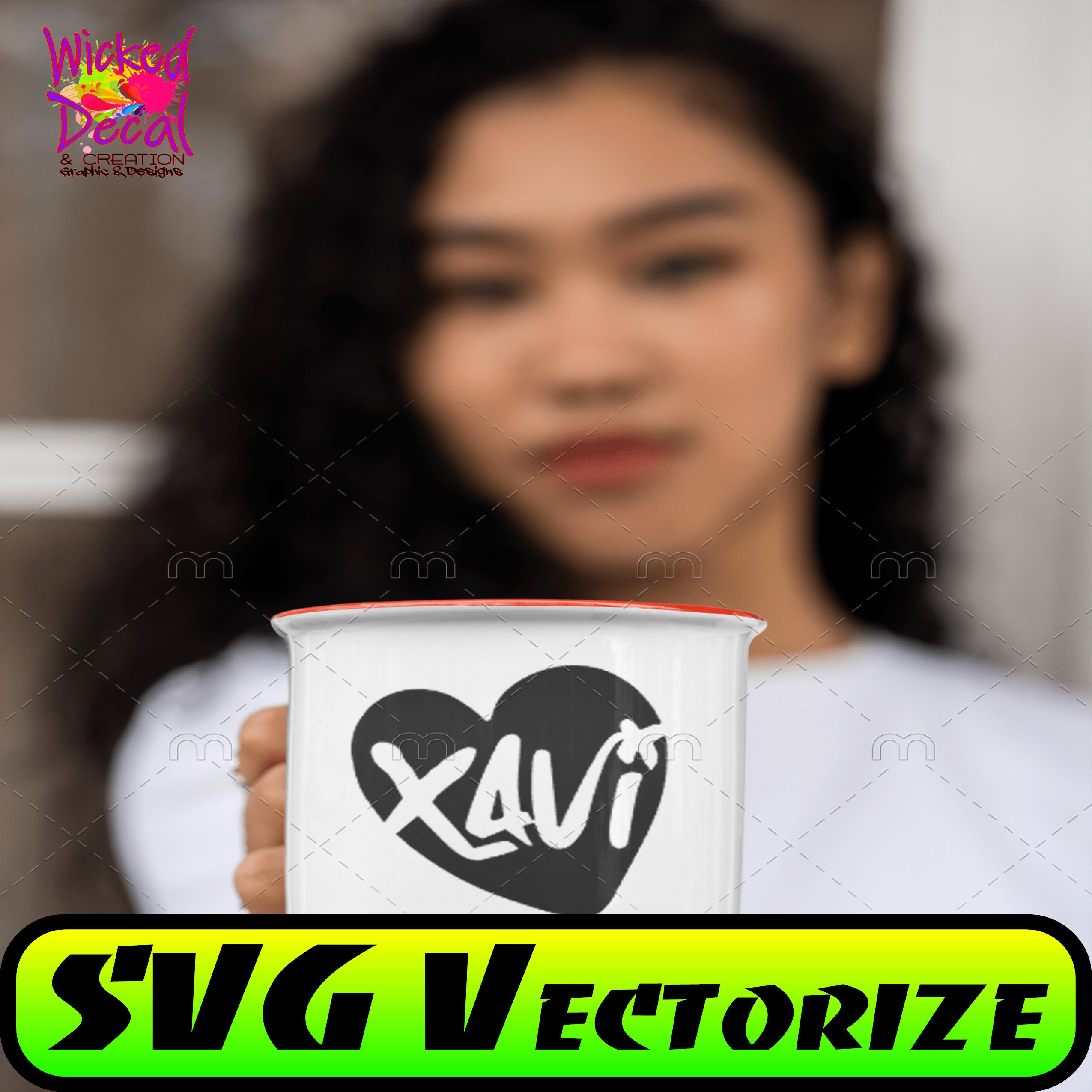 4 Xavi Digital Download Vectorize SVG File - Etsy