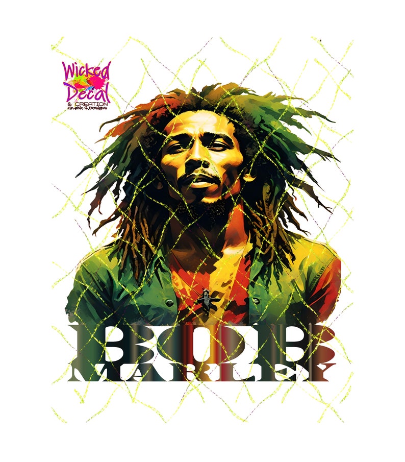 Bob Marley 4 Digital Download PNG - Etsy