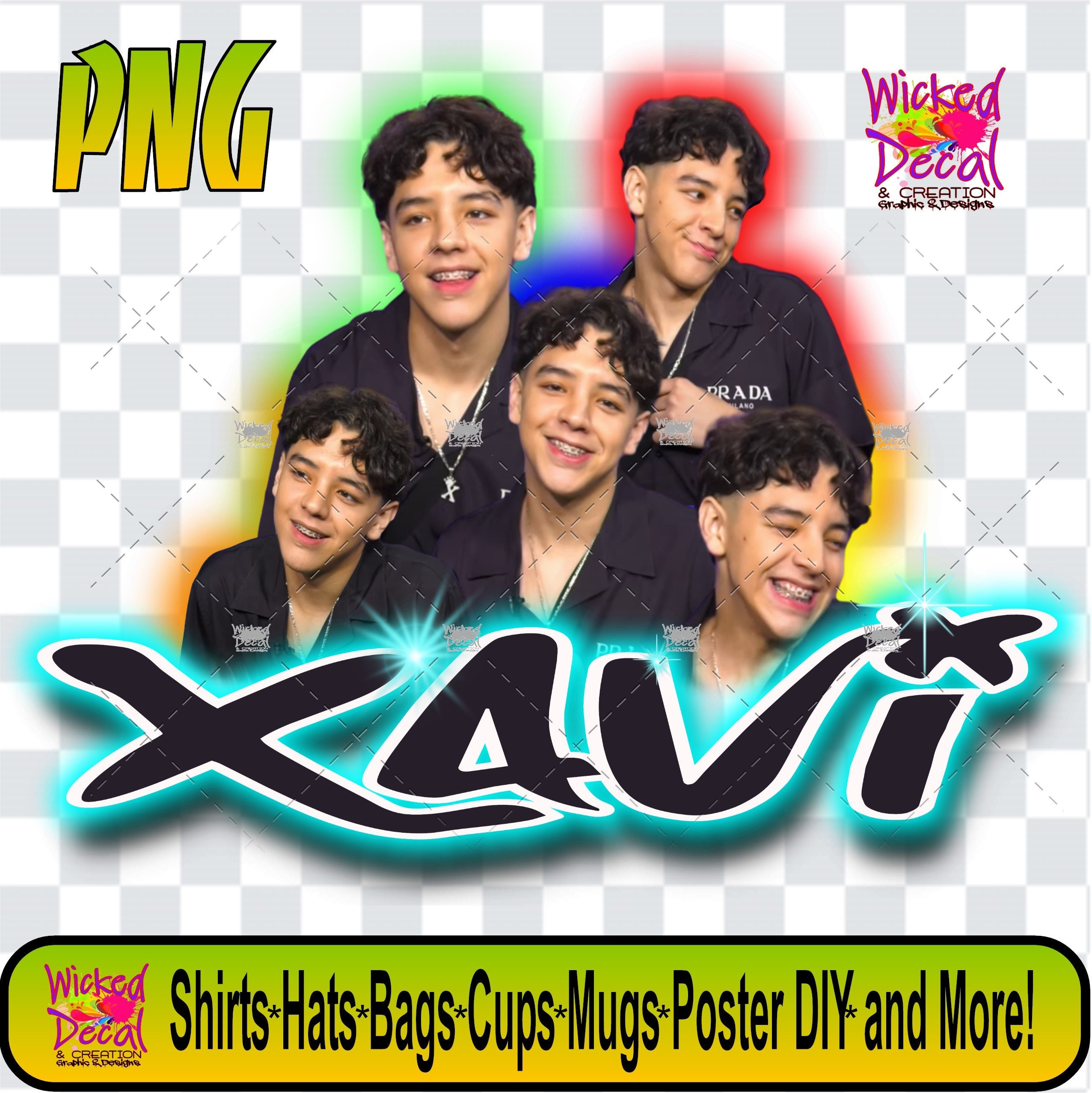 5star Xavi Digital Download PNG/JPG 300.dpi High Resolution - Etsy