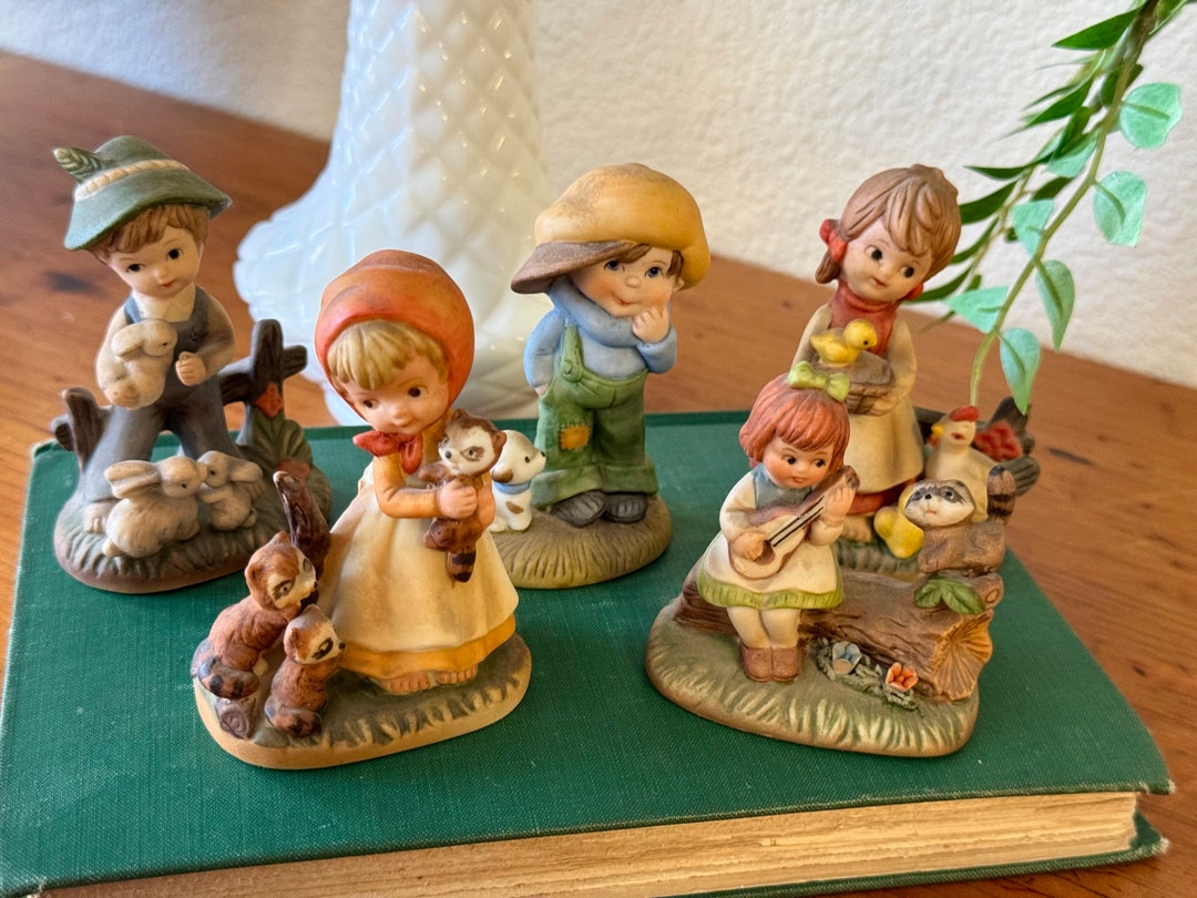Small Porcelain Figurines - Etsy