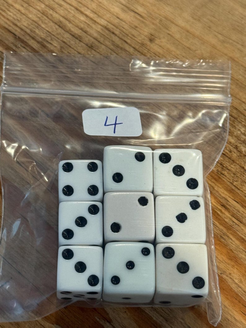 Pack of Dice 14 to Choose - Etsy