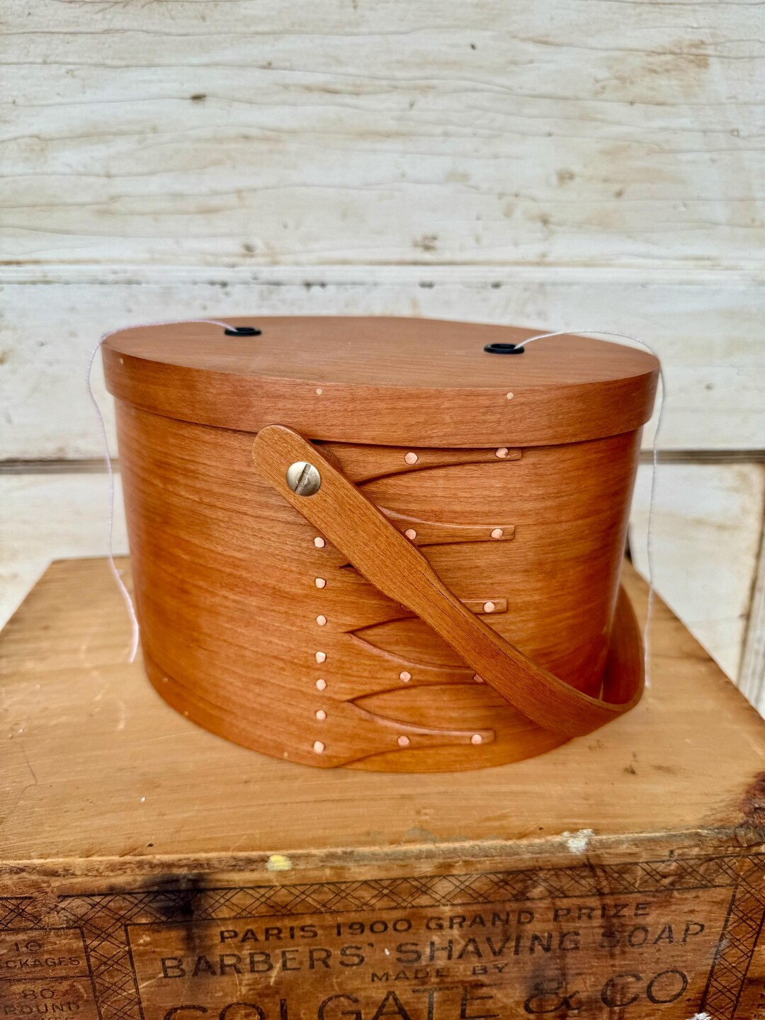 Shaker USA Workshop Yarn/sewing Box - Etsy
