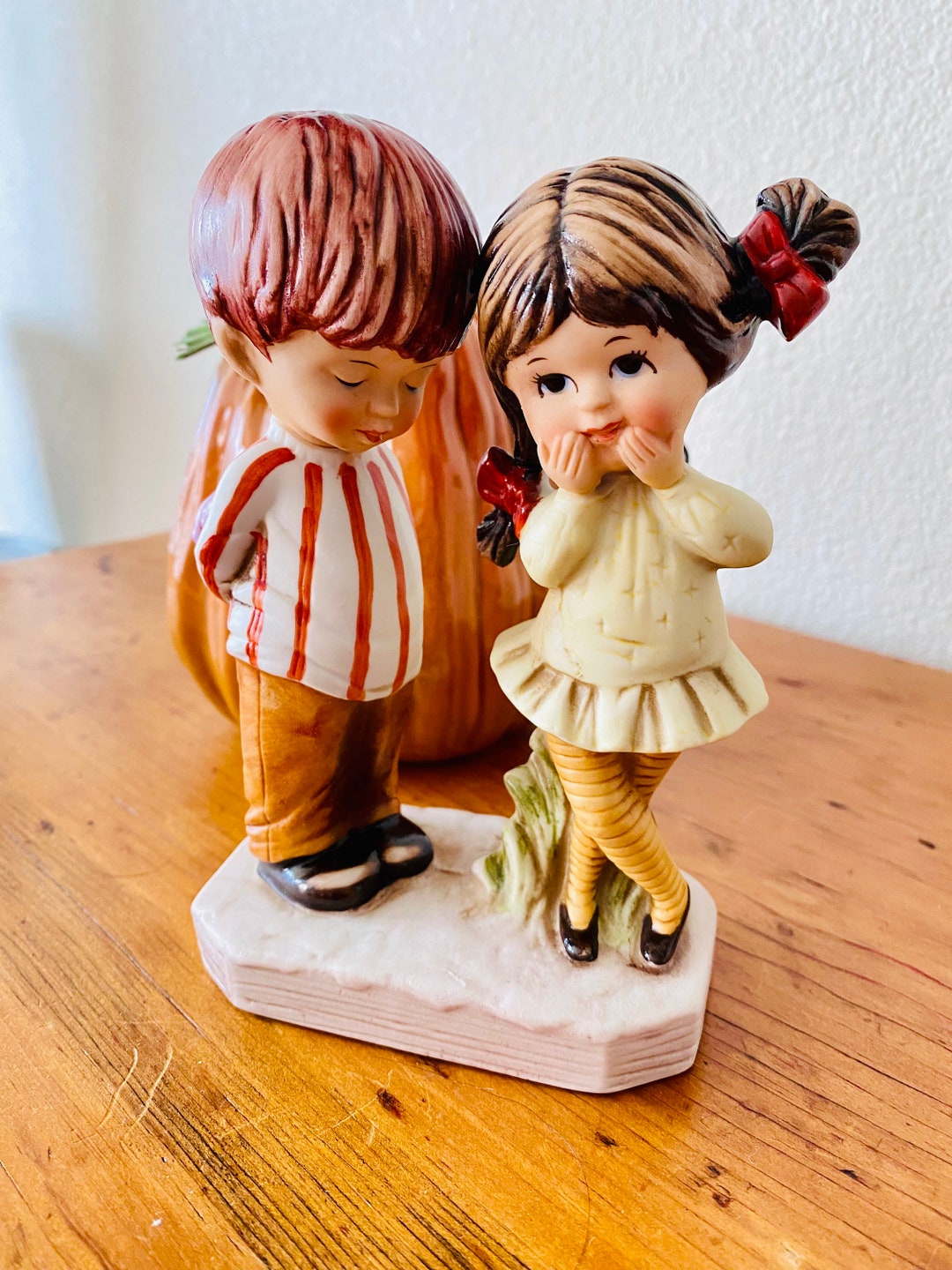 Moppets by Fran Mar 1971 Boy and Girl Figurine - Etsy