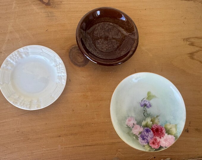 Tiny Plates 3 to Choose - Etsy