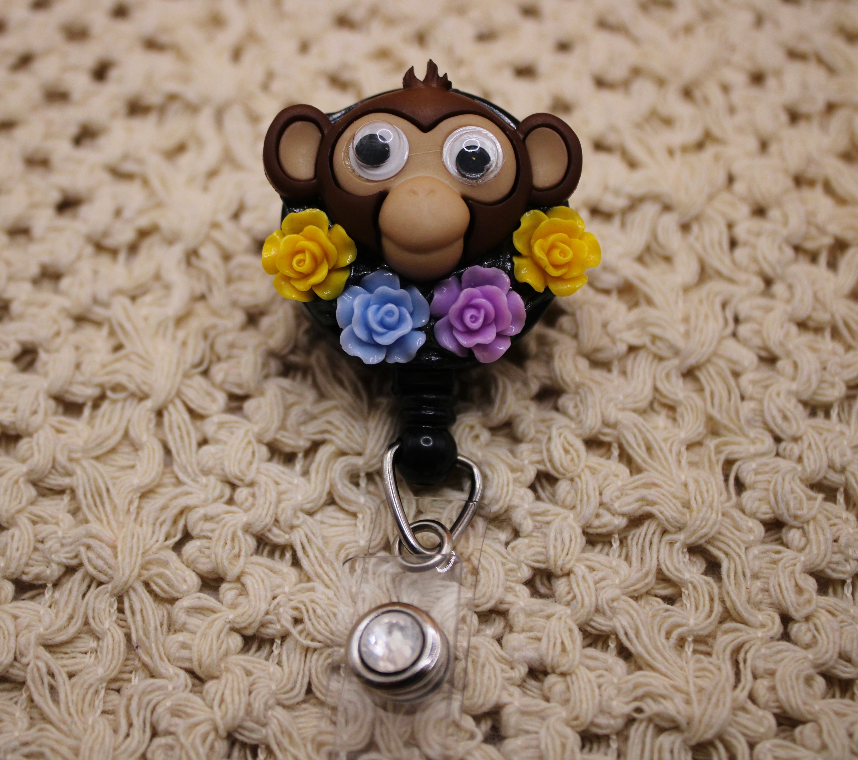 Zoo Animals Badge Reels, Elephant Badge Reel, Zebra Badge Reels, Hippo ...