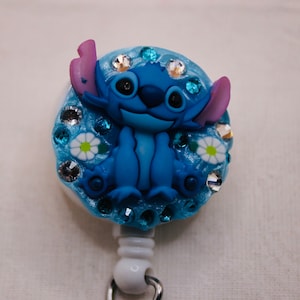 Stitch Badge Reel, Lilo and Stitch, Badge Reel, Lightweight Badge Reel ...