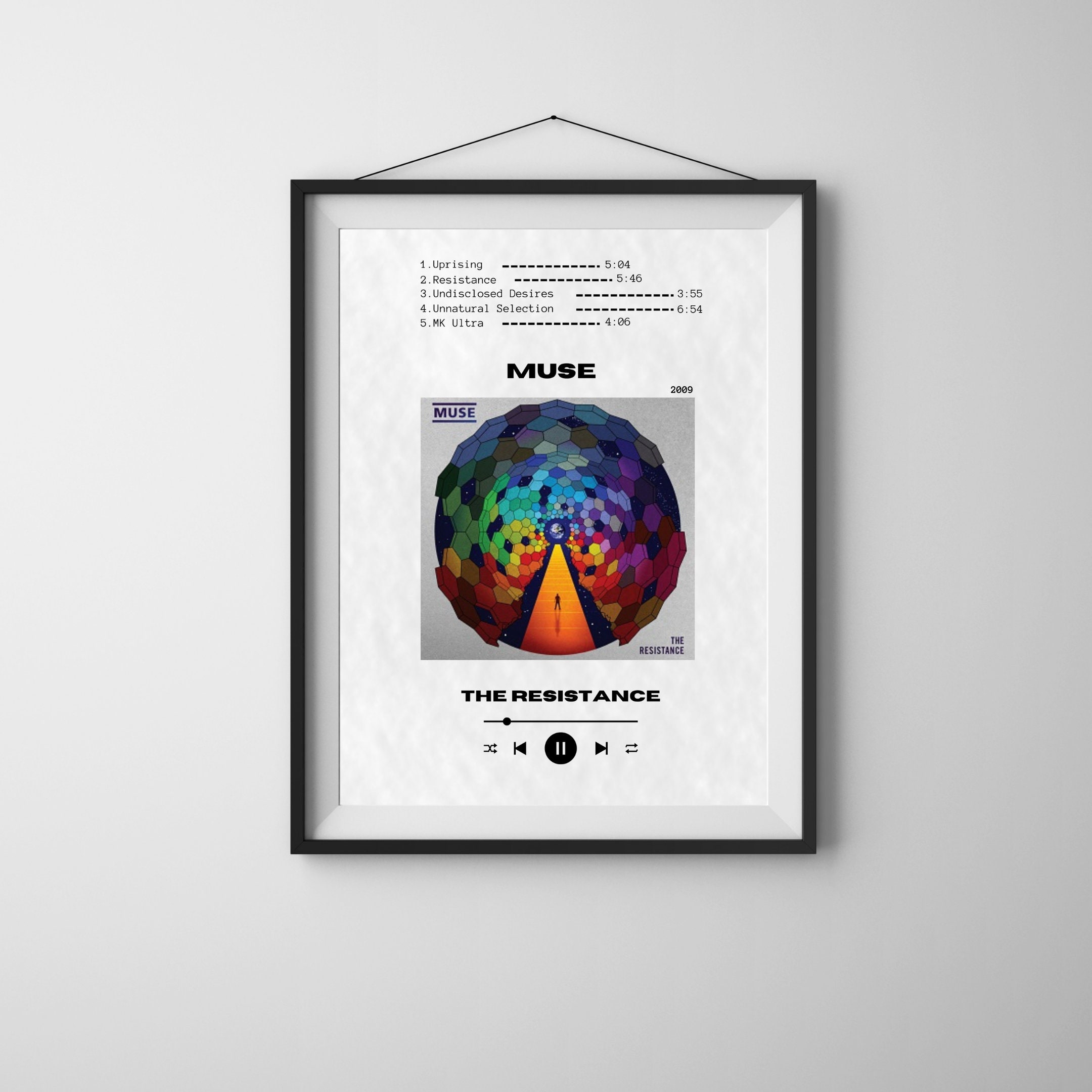 Muse The Resistance Album Cover