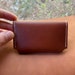Leather Envelope Wallet - Etsy