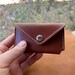 Leather Envelope Wallet - Etsy