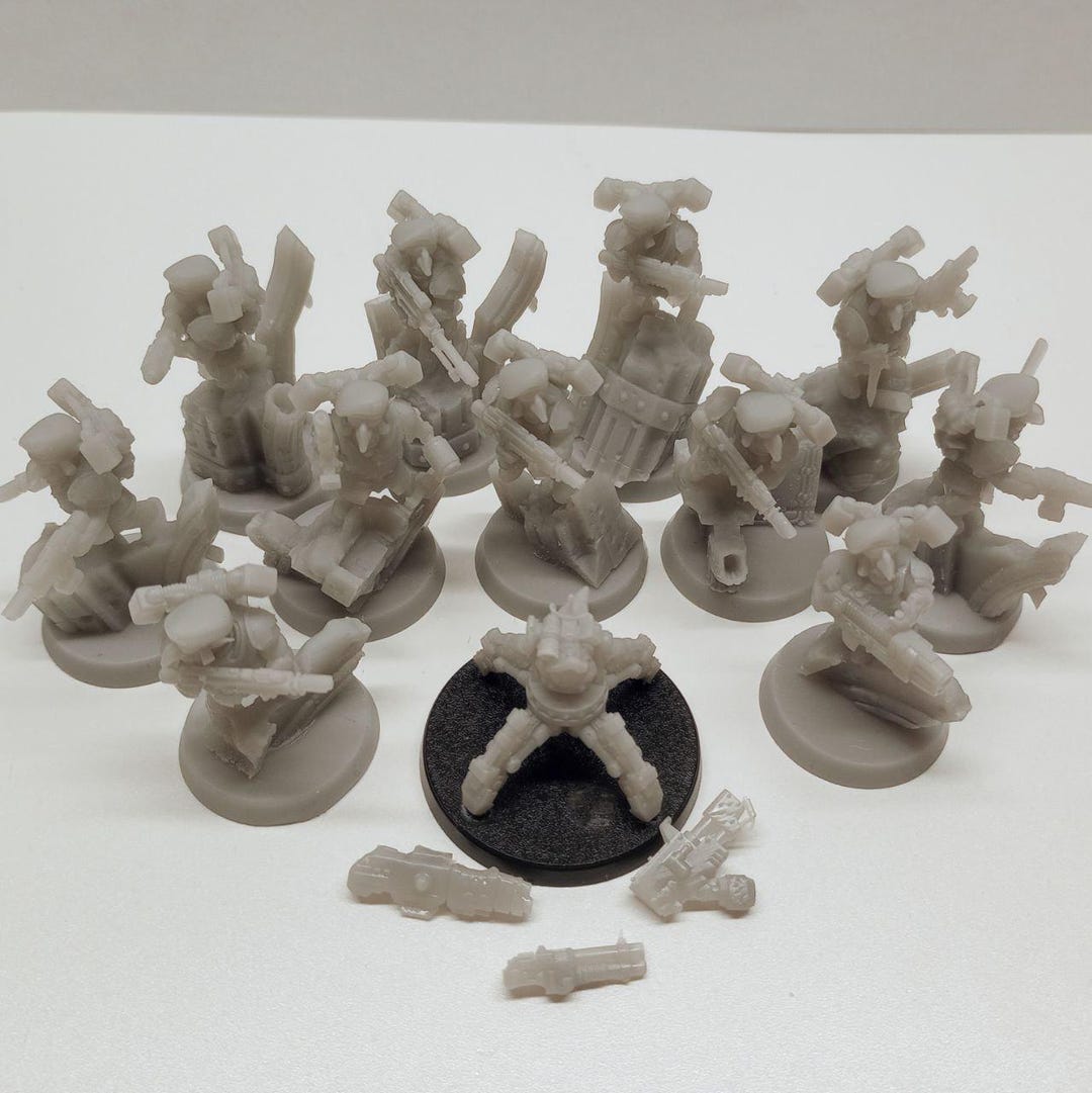 Space Orcs Goblin Squig-hawks Squad - Etsy