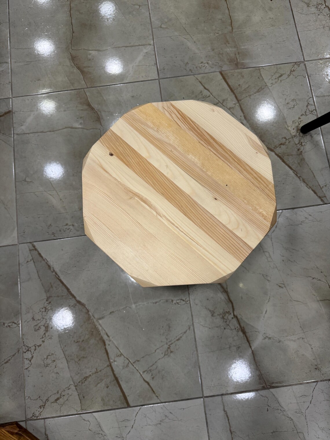 Round C Shape Laptop Table, Wooden Table, Modern and Minimalist - Etsy