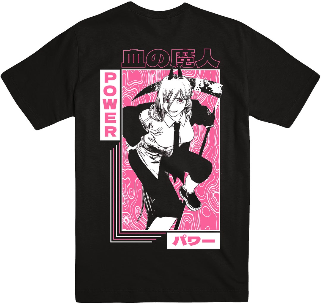 Power T-shirt Chainsaw Man - Etsy