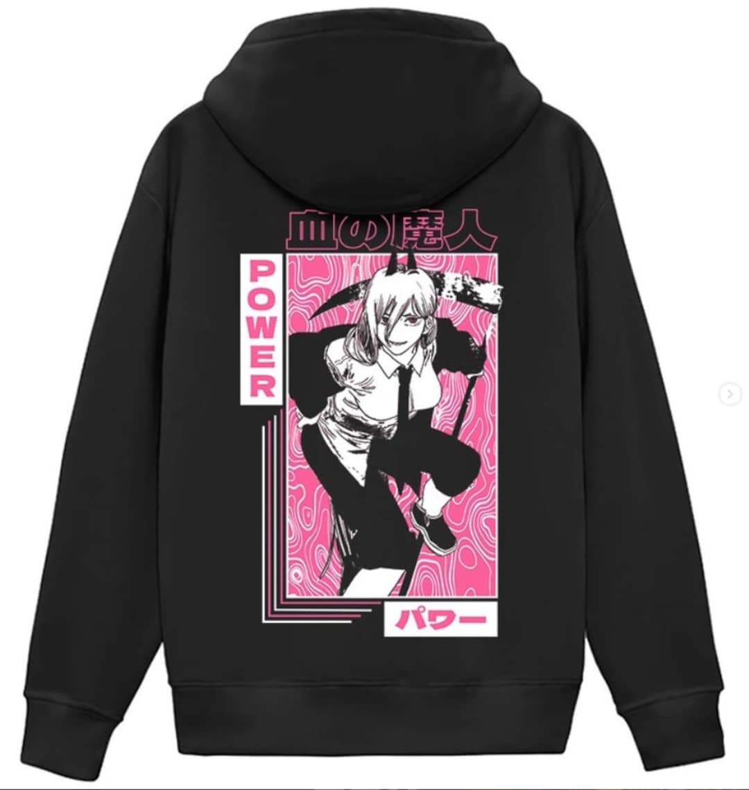 Power Hoodie Chainsaw Man - Etsy
