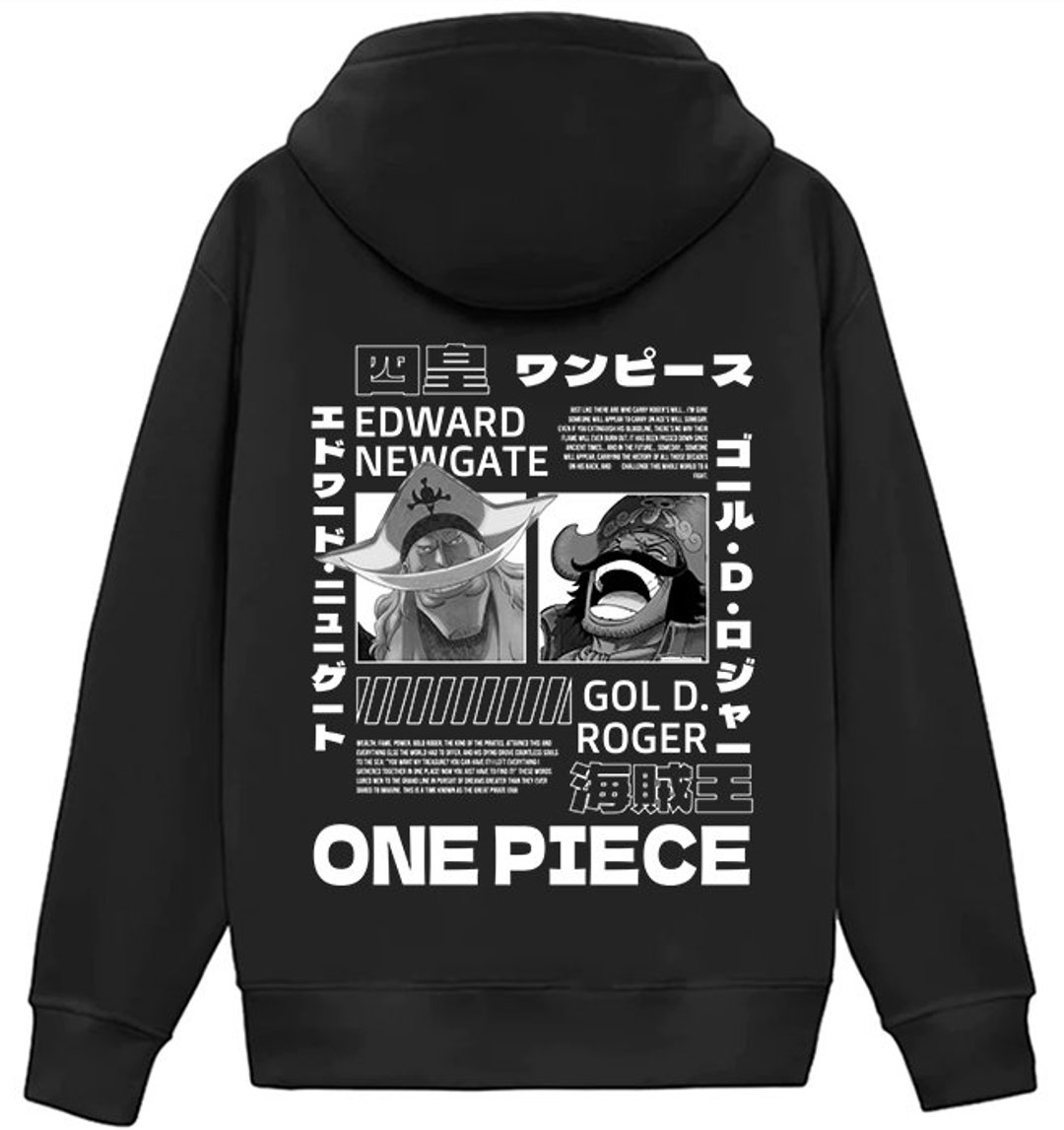Whitebeard and Roger Hoodie One Piece - Etsy