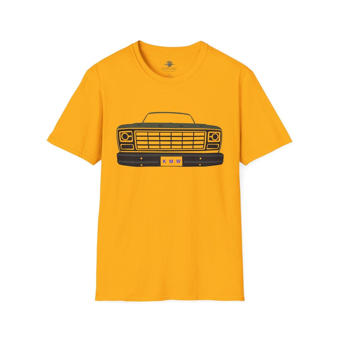 Ford Bullnose Bronco Front Profile T-shirt, Vintage Car Tee, Classic ...