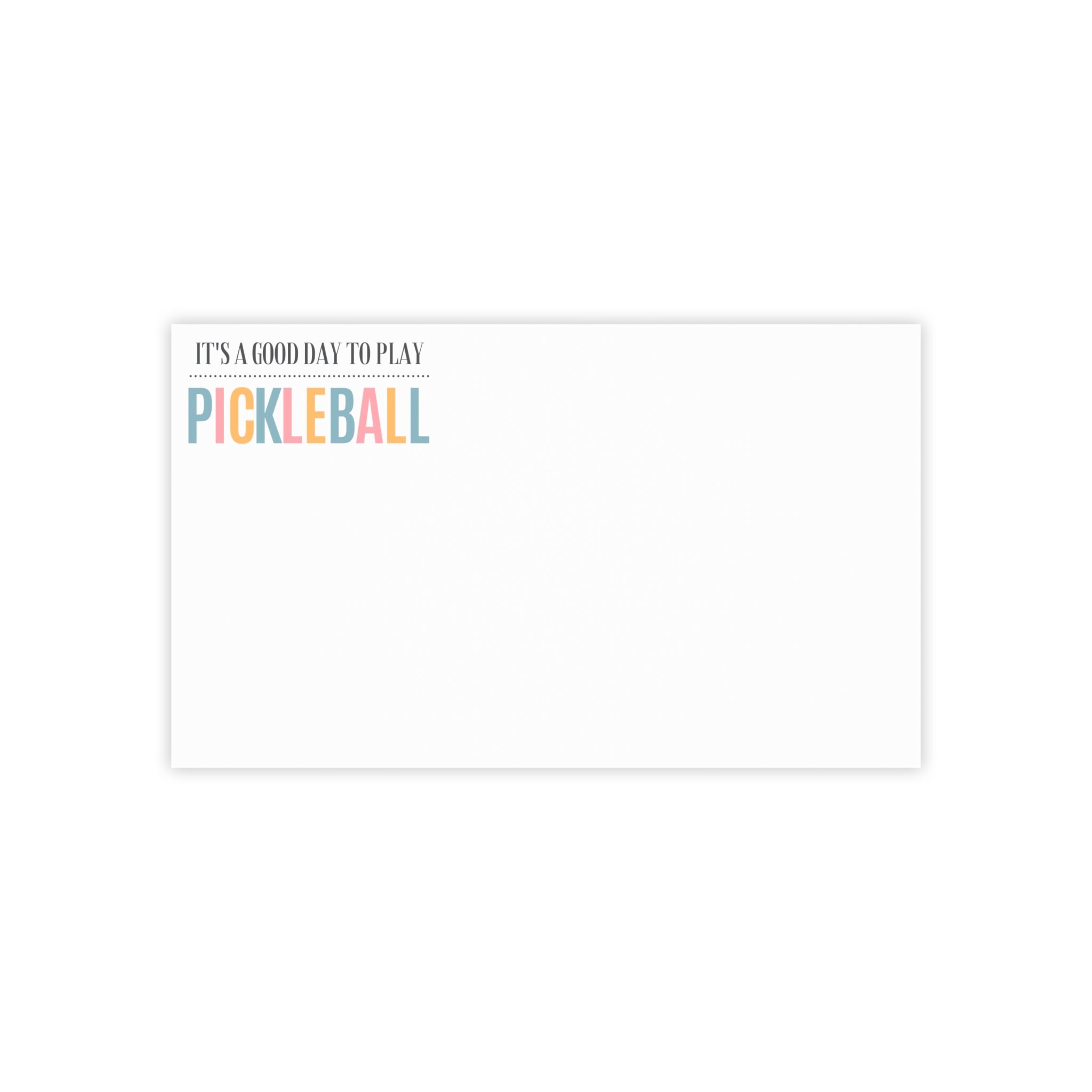 Pickle Ball Pickleball Post-it® Sticky Note Pads, Its a Good Day to ...
