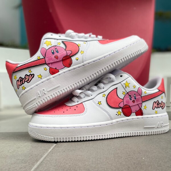 Custom Kirby Shoes - Etsy