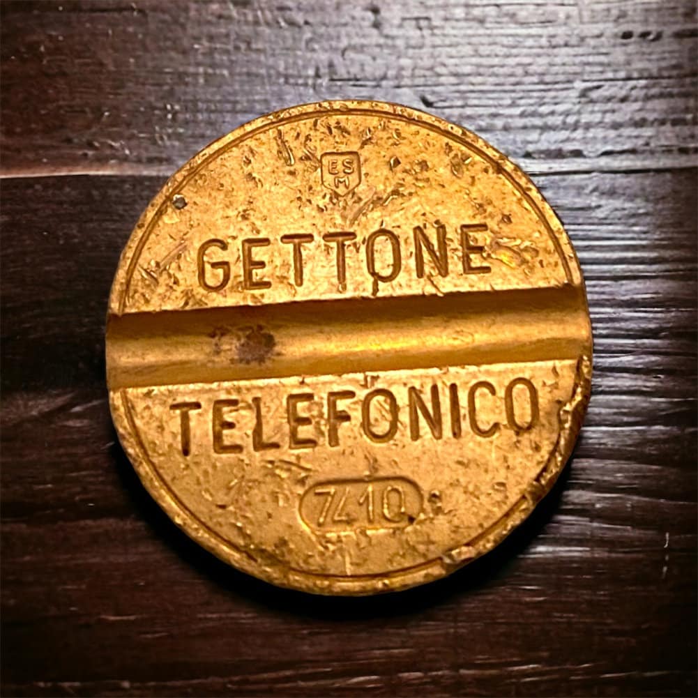 Nostalgic Journey: Collection of Vintage Telephone Tokens ESM, CMM ...
