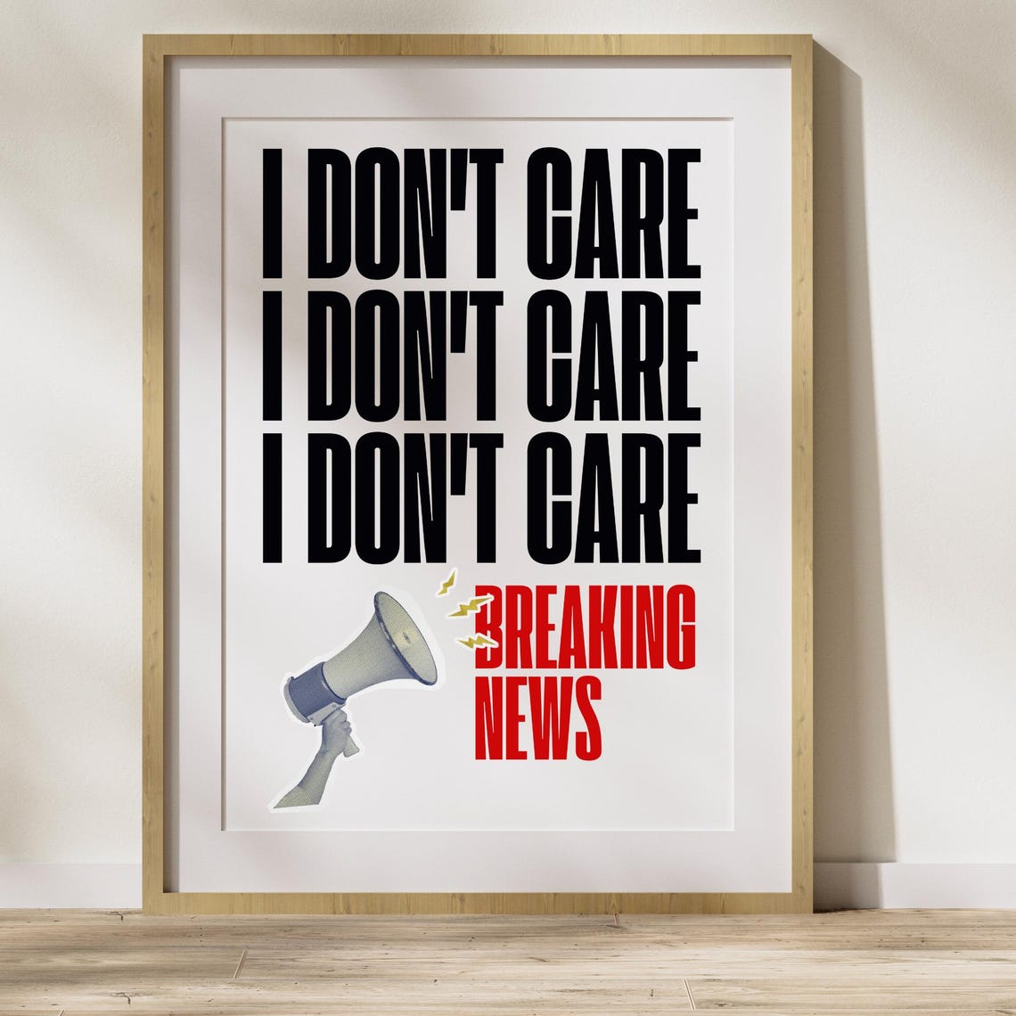 Breaking News Poster Retro Wall Art Preppy Quote Wall Art Trendy Preppy ...