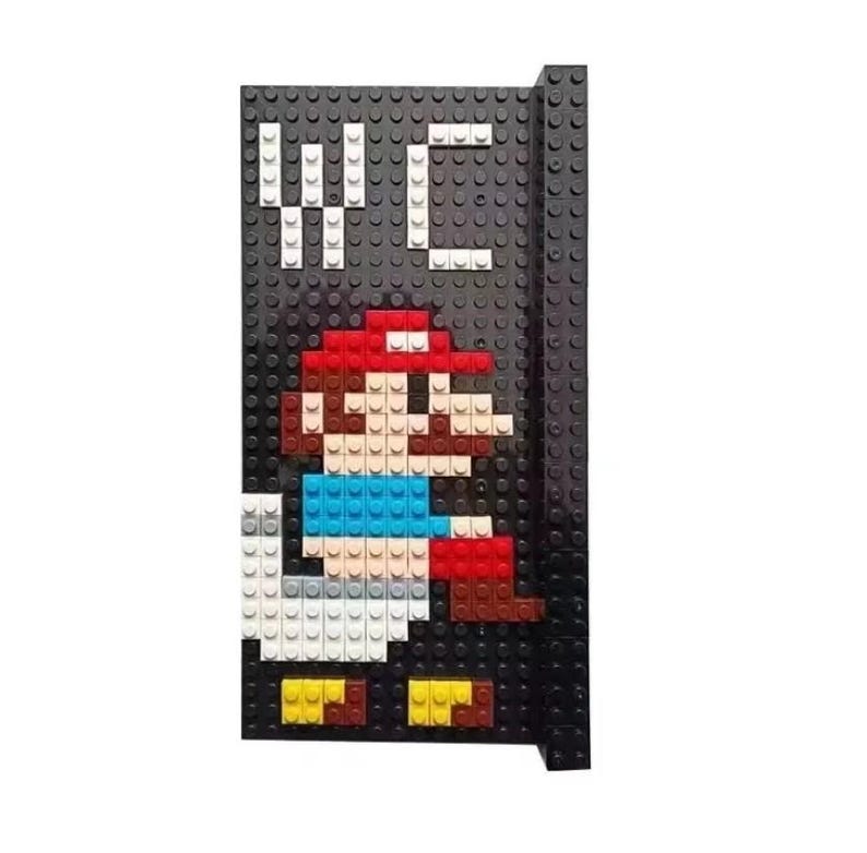 Super Mario Building Block Toilet Sign - Double Side - Etsy