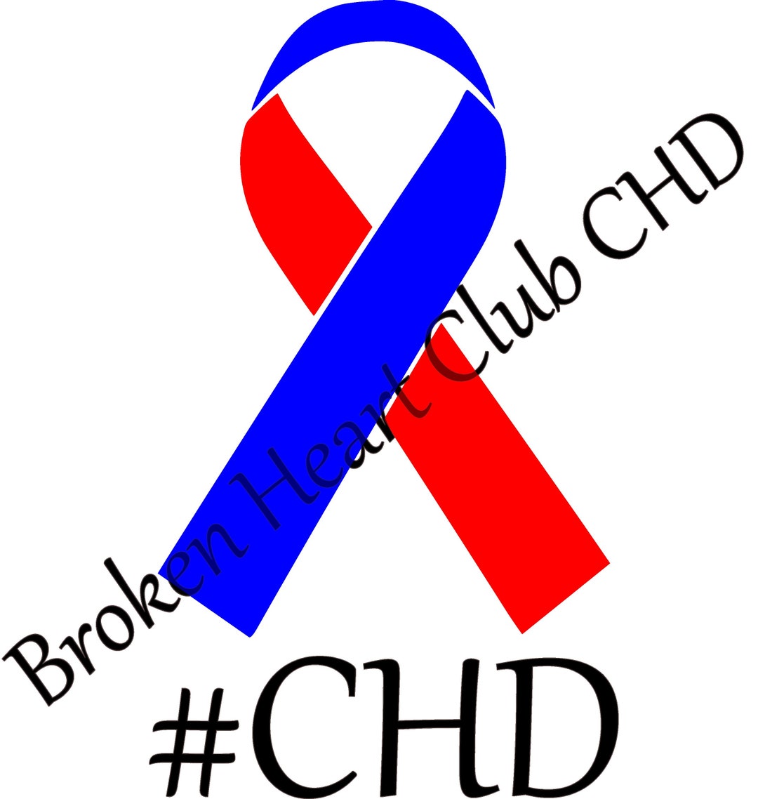 CHD Ribbon Option 2 SVG - Etsy