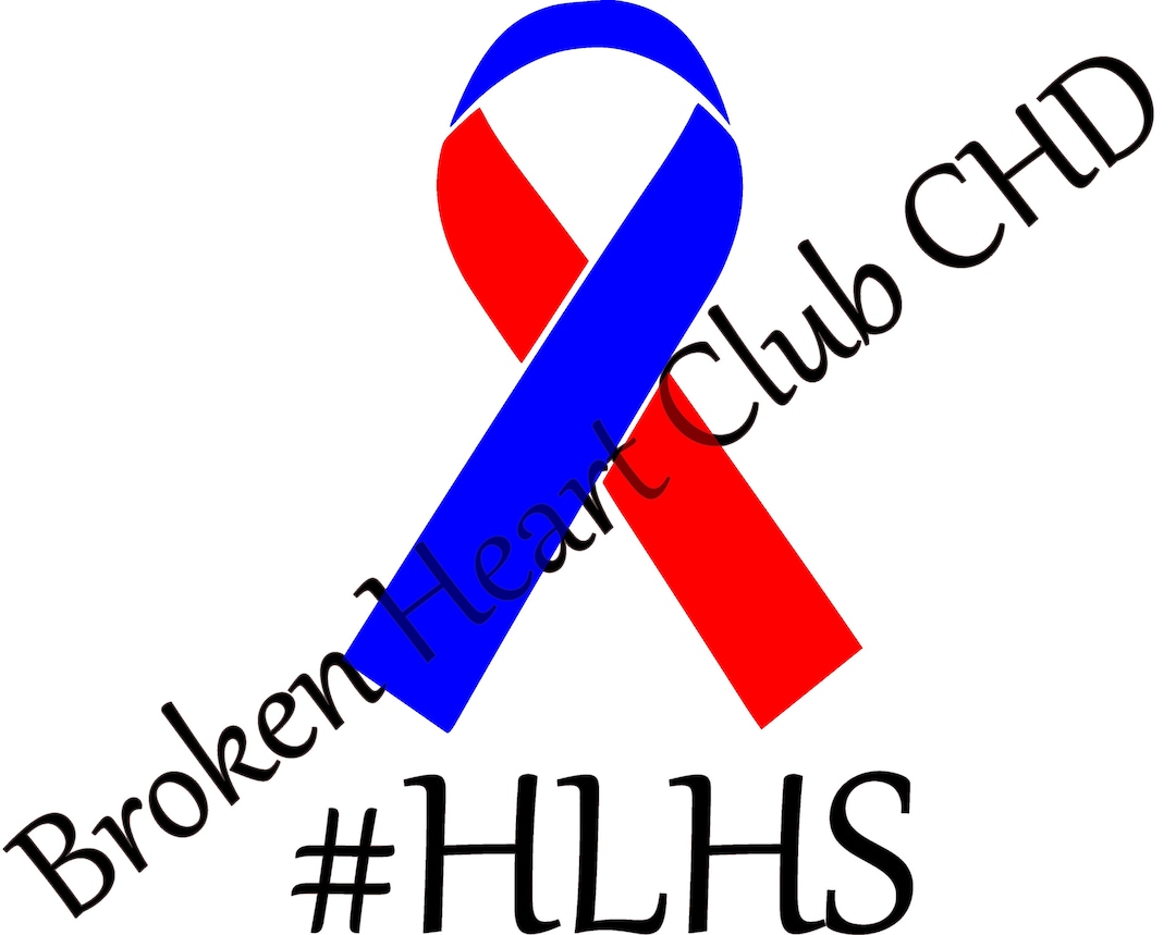 HLHS Ribbon 2 SVG - Etsy