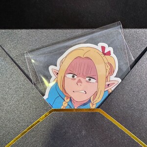 Delicious in Dungeon - Marcille Angry Sticker - Etsy