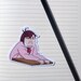 Momo Ayase Crying Sticker Dandadan - Etsy