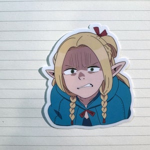 Delicious in Dungeon - Marcille Angry Sticker - Etsy