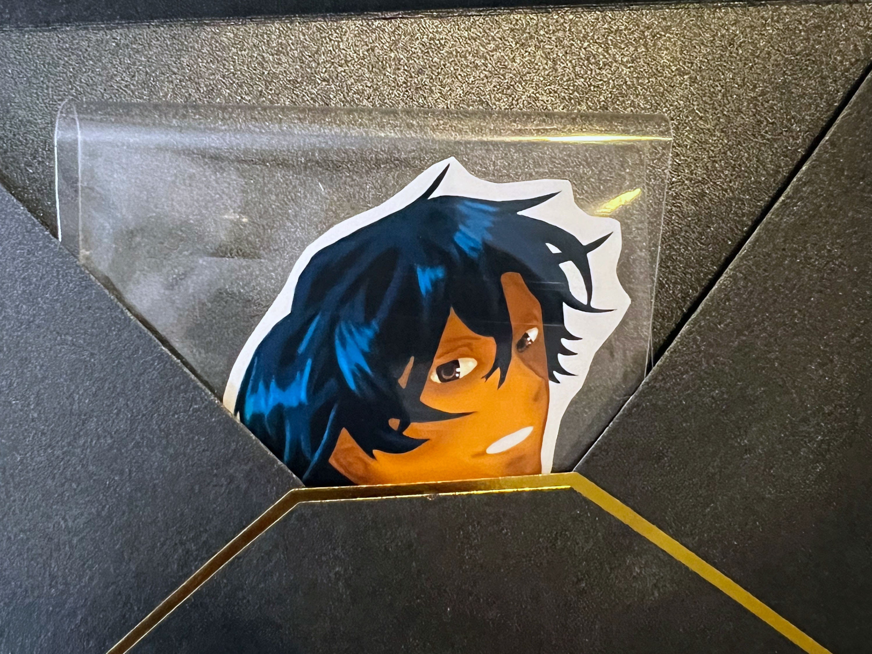Enigmatic Anime Character Vinyl Sticker Meet the Narrator - Etsy