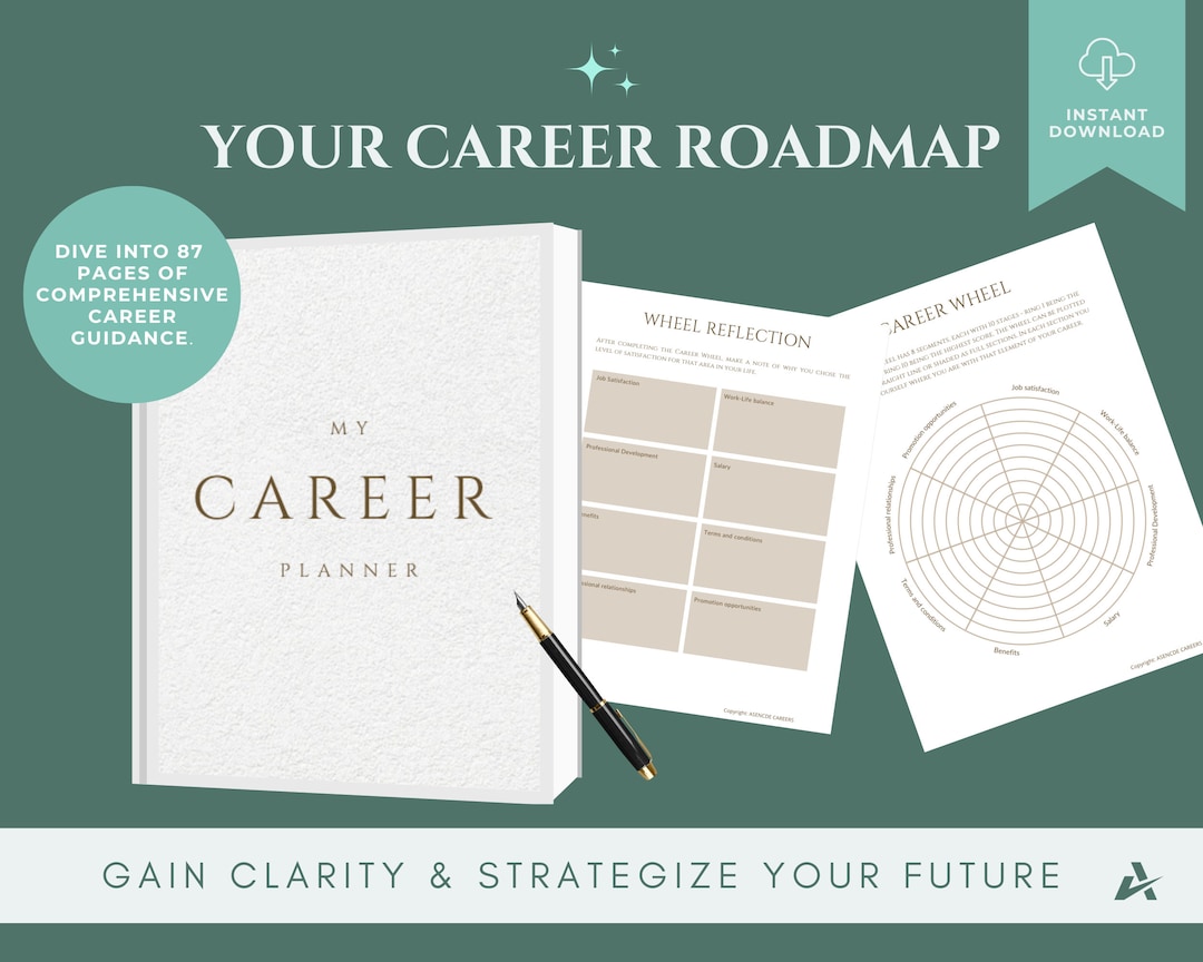 Career Planner Workbook: Digital Guide for Professional - Etsy