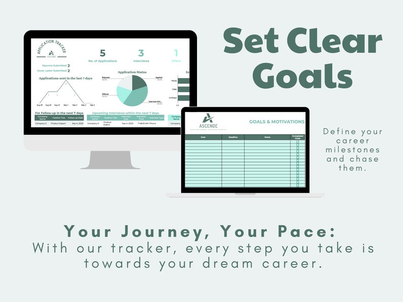 Job Search Tracker for Google Sheets: Application, Interview, Automated ...