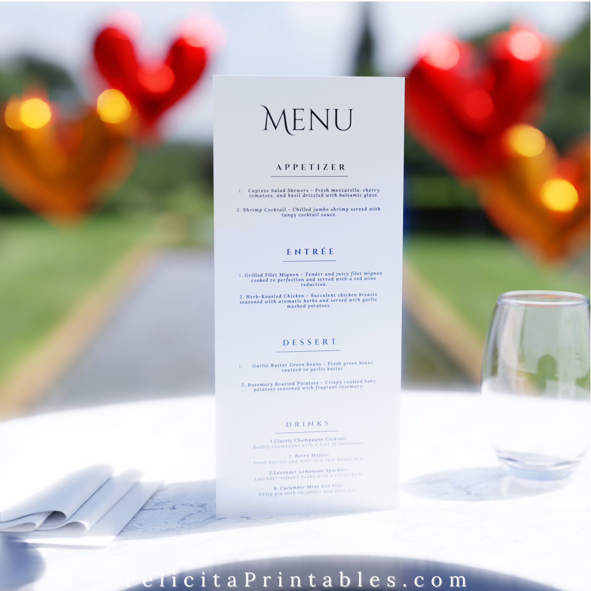 Modern Wedding Triangle Table Number Template, Wedding Menu, Program ...