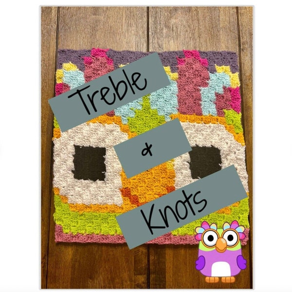 Bluey C2c Pattern - Etsy