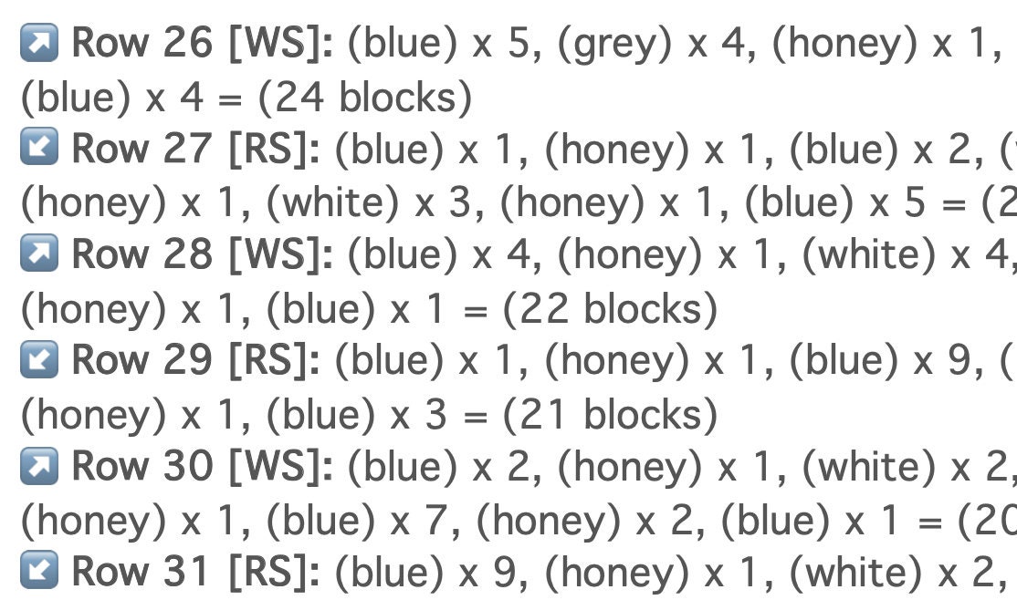 Uncle Stripe C2c Crochet Pattern - Etsy