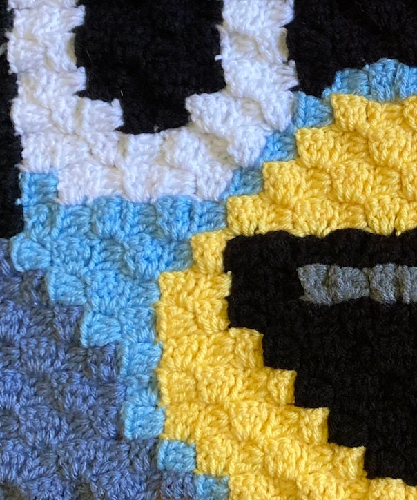 Bandit C2c Crochet Pattern - Etsy