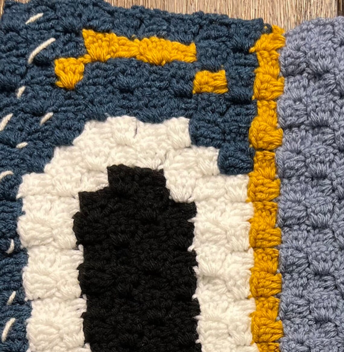 Uncle Stripe C2c Crochet Pattern - Etsy