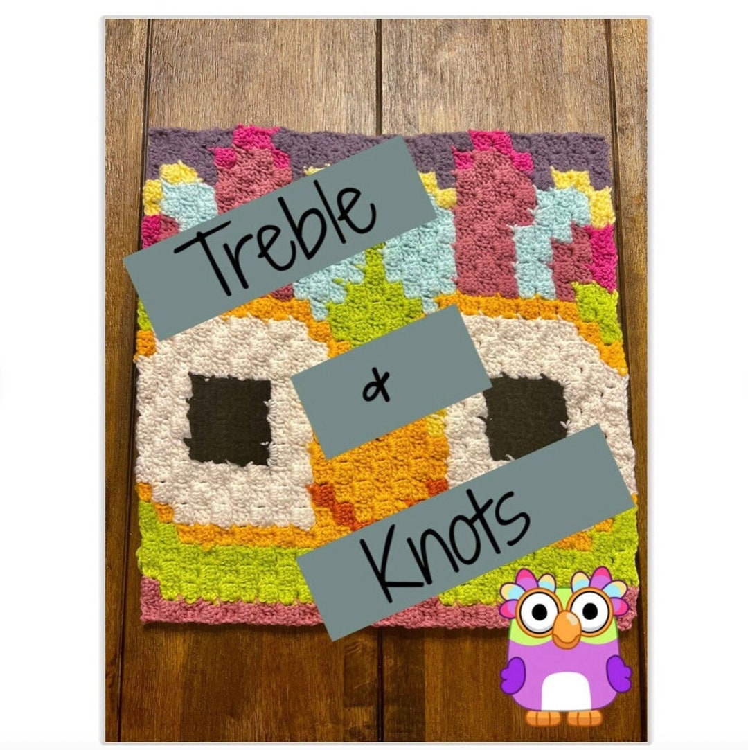 Chattermax C2c Crochet Pattern - Etsy